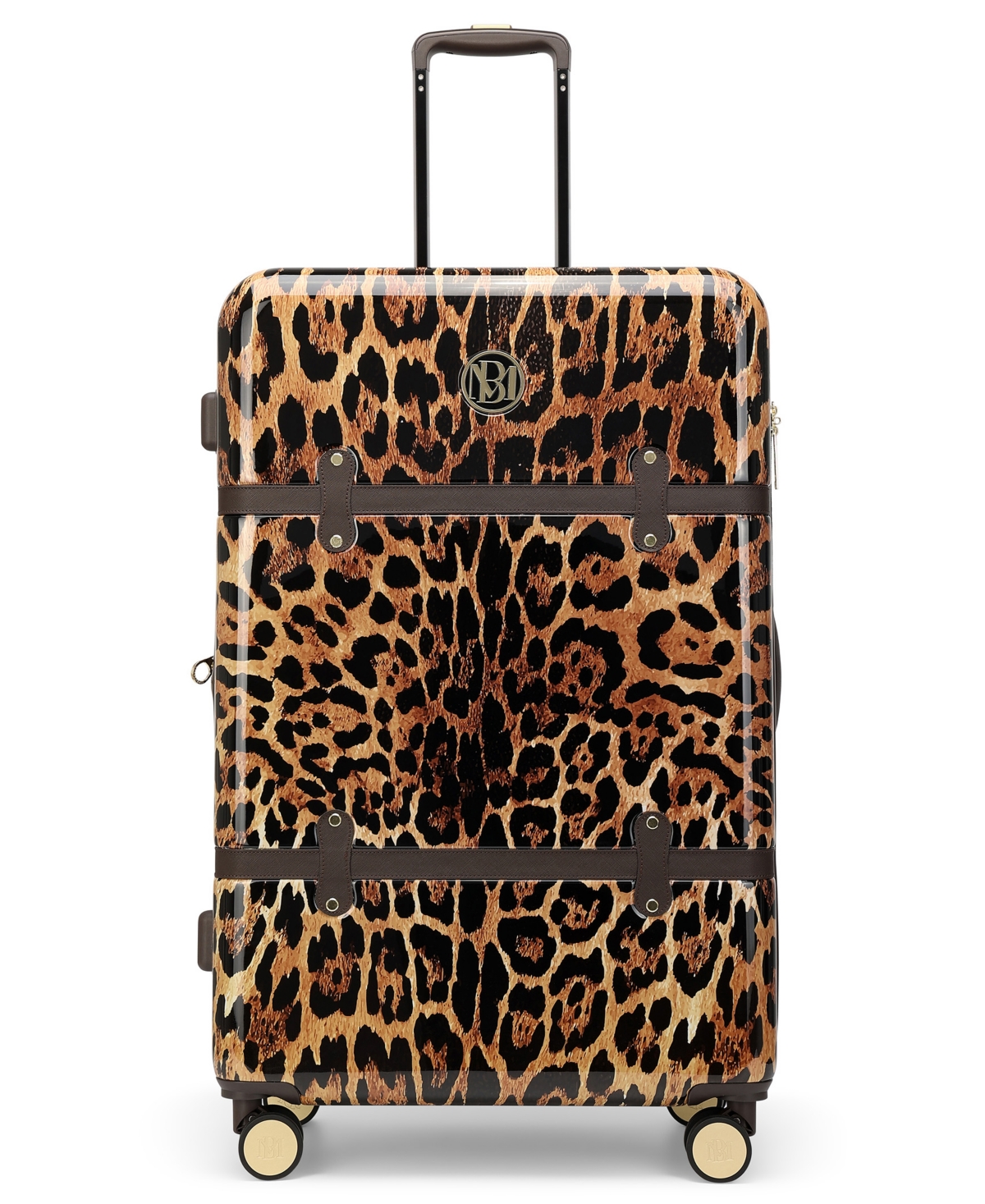 Click here for Badgley Mischka Leopard Expandable Retro Large Che... prices