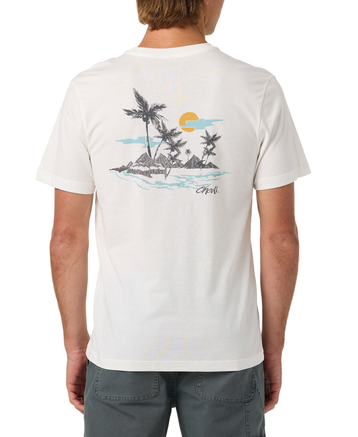 Click here for ONeill Mens Crewneck Pull-On T-Shirt - Tofu prices