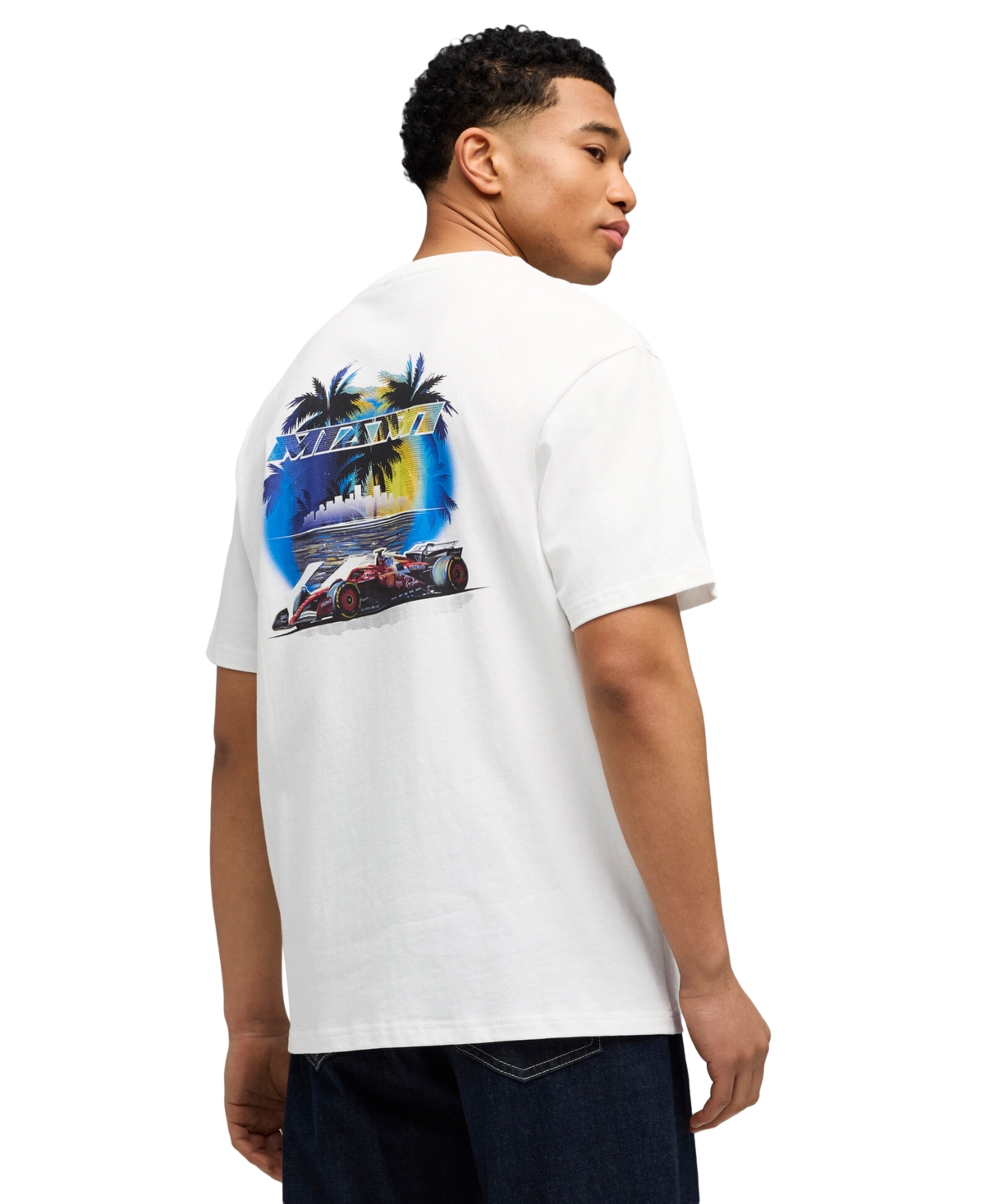 Click here for Puma Mens Scuderia Ferrari Miami Short-Sleeve T-Sh... prices