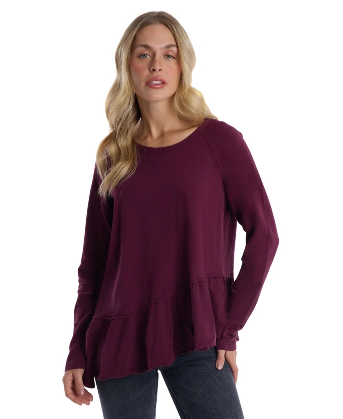 Click here for Wilt Clothing Womens Raglan Long Sleeve Asymmetric... prices