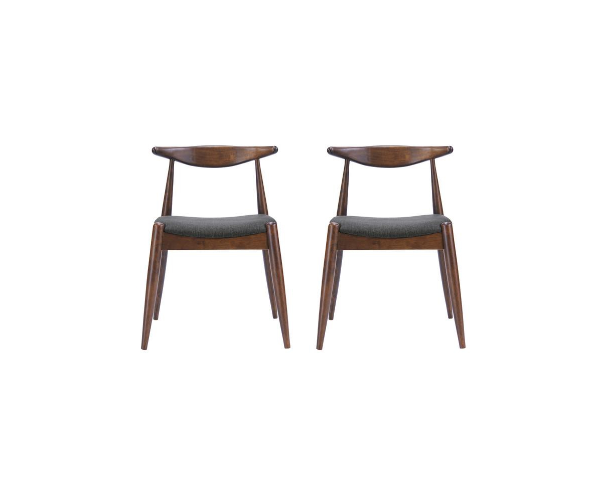 Click here for sumyeg Rubberwood Dining Chairs with Ergonomic Bac... prices