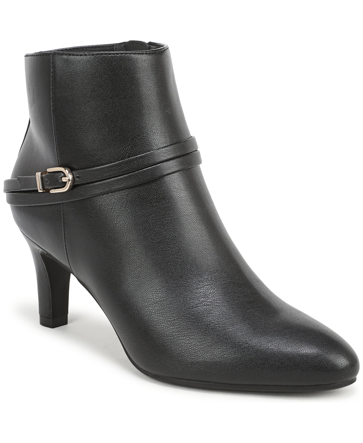 Click here for LifeStride Womens Guild 4 Ankle Booties - Black Fa... prices