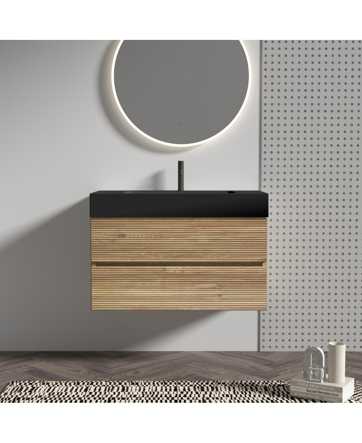 Click here for Sillysis Mid-Century Modern Bathroom Vanity with D... prices