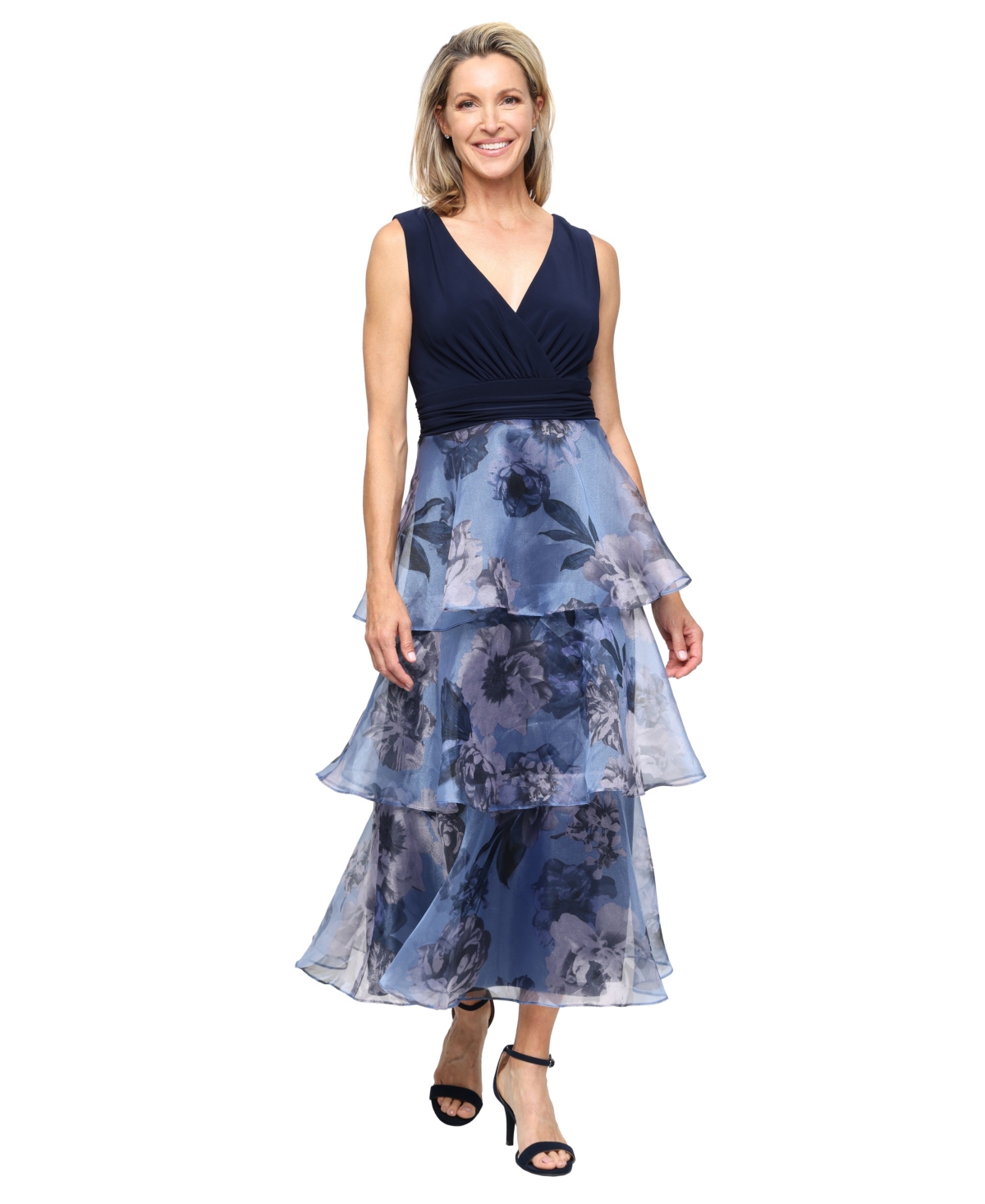 Click here for Sl Fashions Womens Embellished Neckline with Tea L... prices