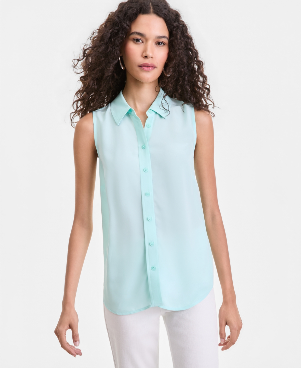 Click here for I.n.c. International Concepts Womens Printed Butto... prices
