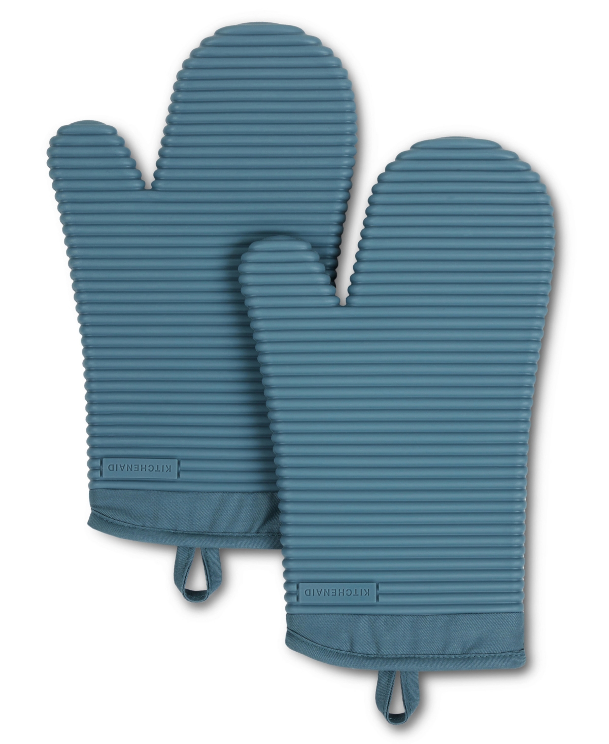 Click here for KitchenAid Ribbed Soft Silicone 2-Pc. Oven Mitt Se... prices