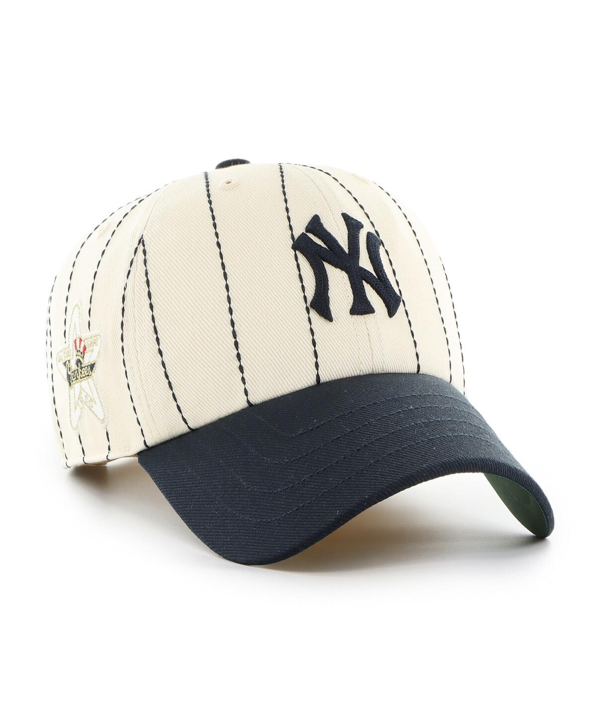 Click here for 47 Brand Mens x Rawlings Natural/Navy New York Yan... prices