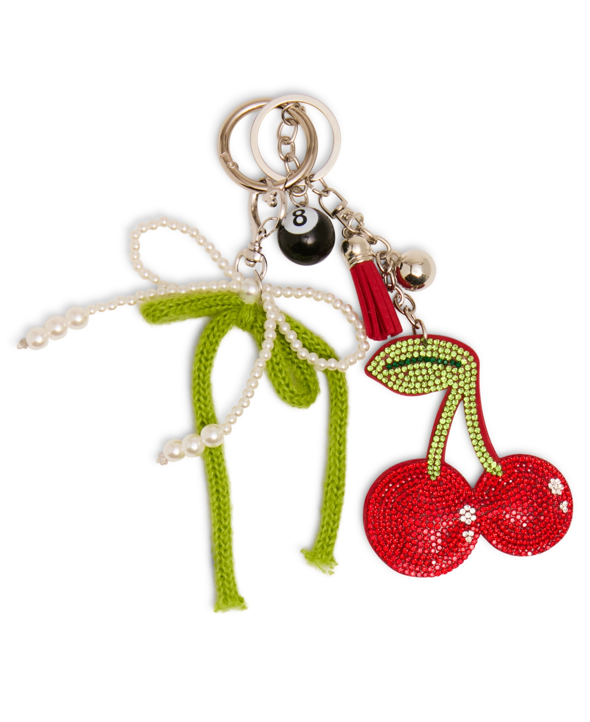 Click here for Madden Girl Cherry Bag Charm - Multi prices