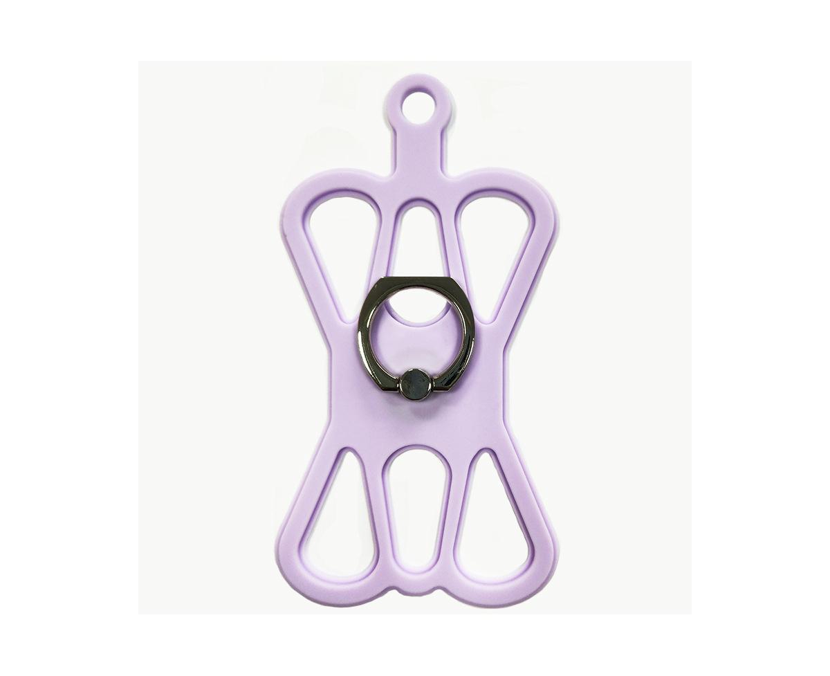 Click here for 3p Experts Silicone Lanyard Grip Phone Case - purp... prices