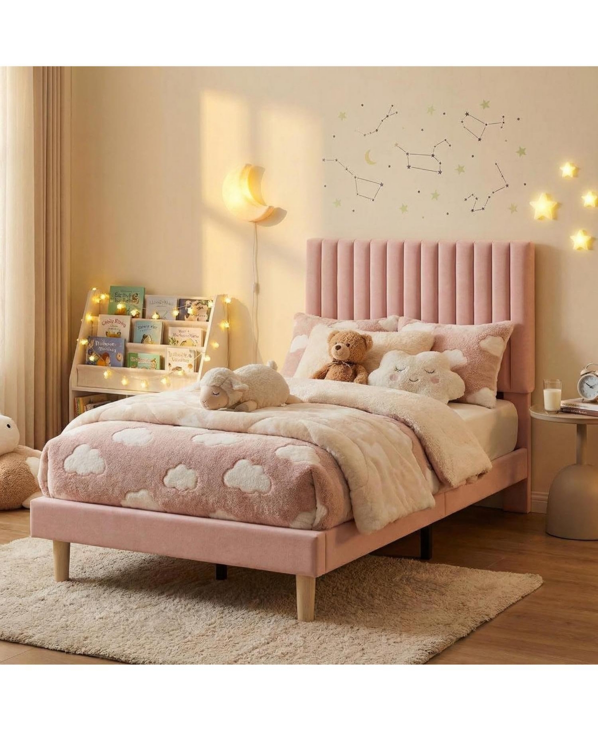 Click here for gaomon Upholstered Platform Bed with Adjustable Tu... prices