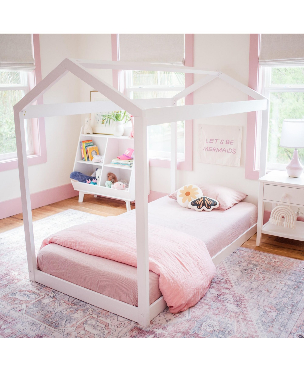 Click here for Max & Lily Low House Bed - White prices