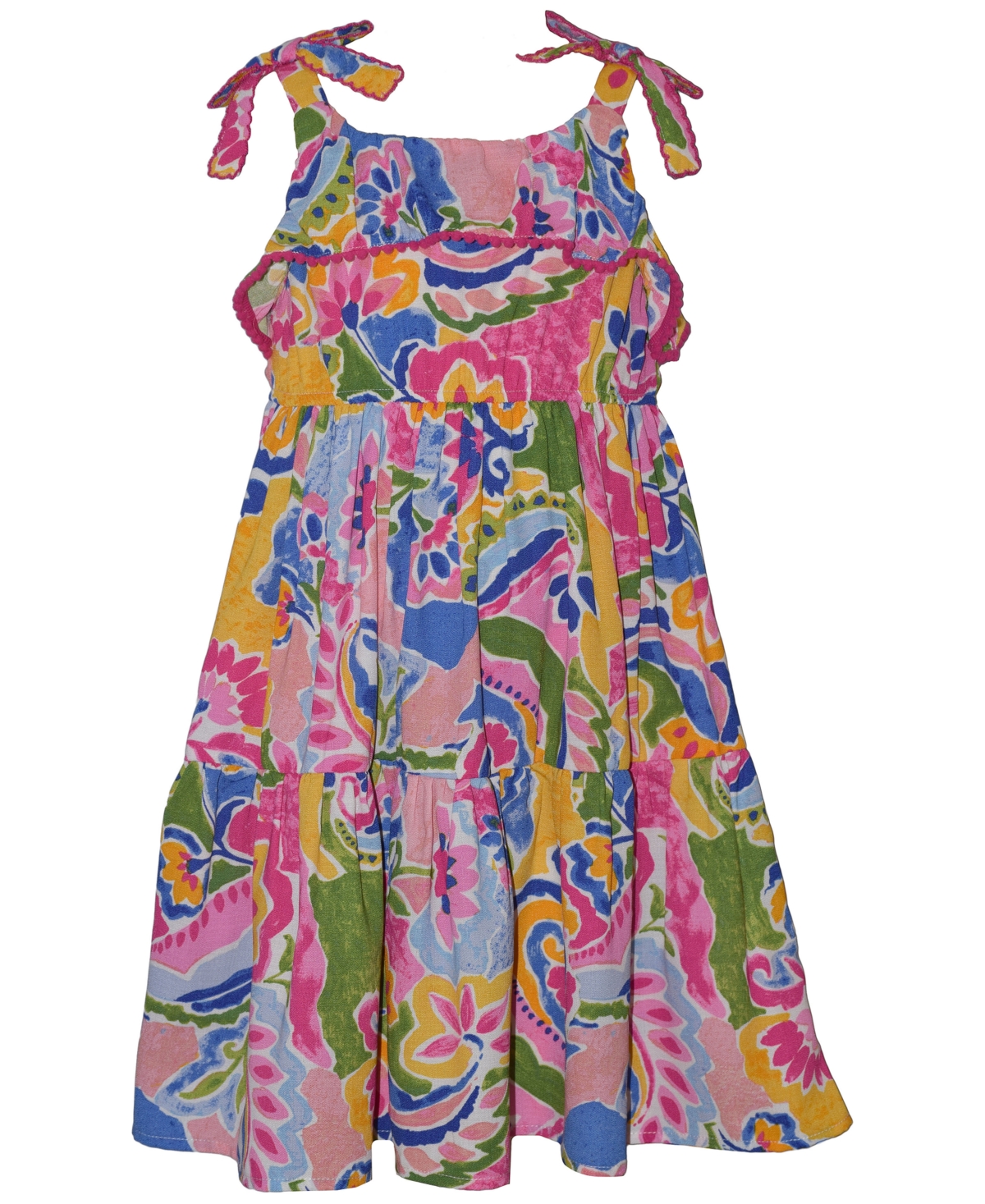 Click here for Bonnie Jean Toddler Girls 2T-6X Abstract Tie Shoul... prices