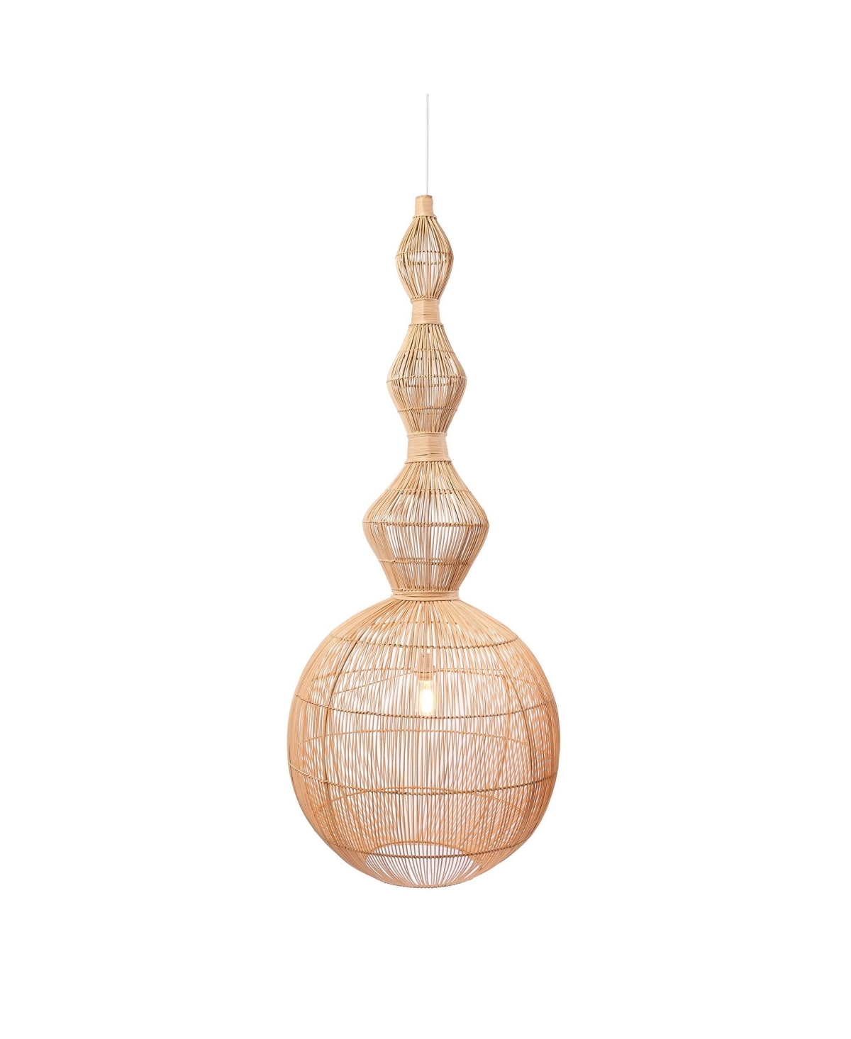 Click here for The Artisan & Company Serene Rattan Pendant Ceilin... prices
