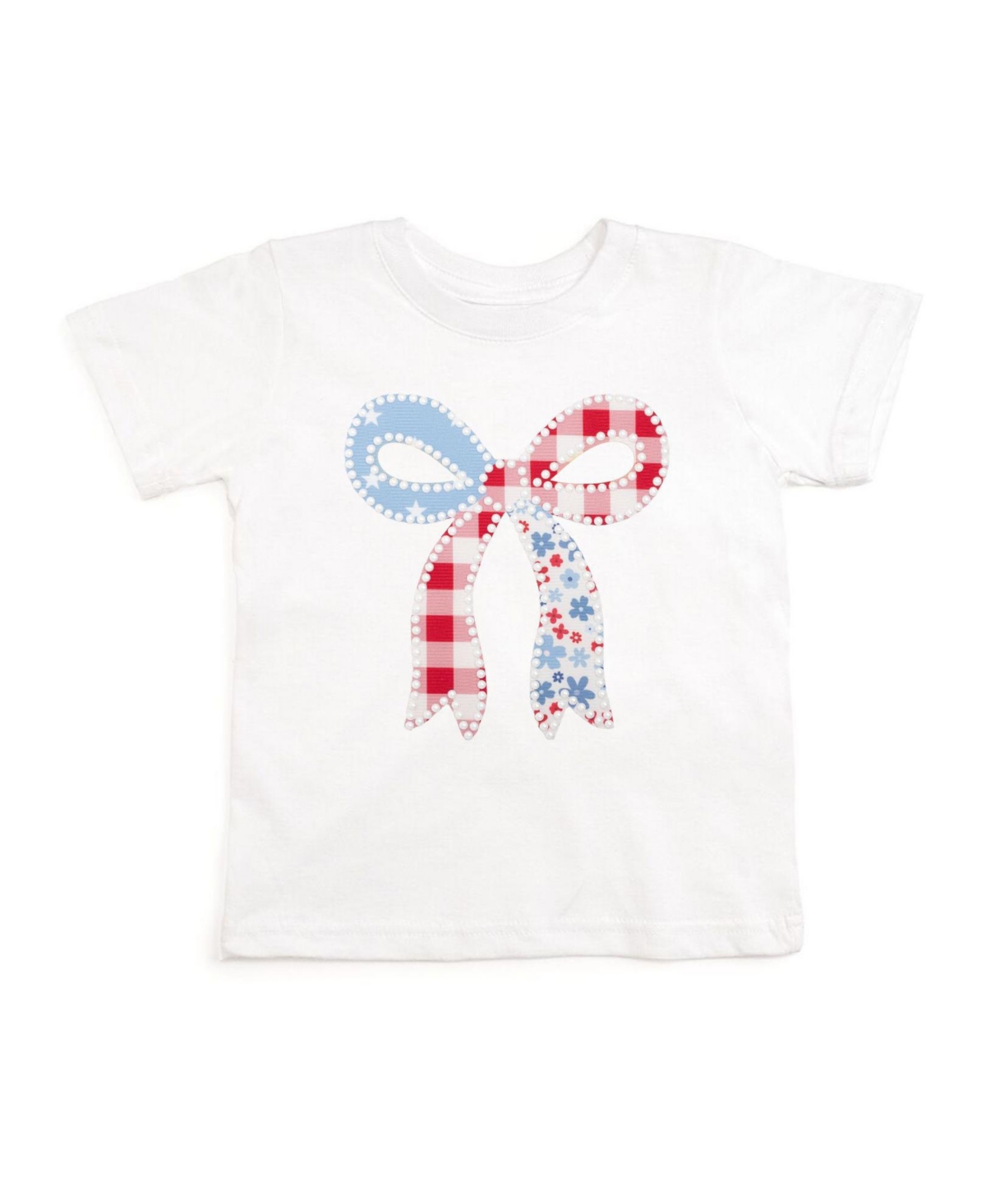 Click here for Sweet Wink Baby Girls Patchwork Bow Patch Short Sl... prices