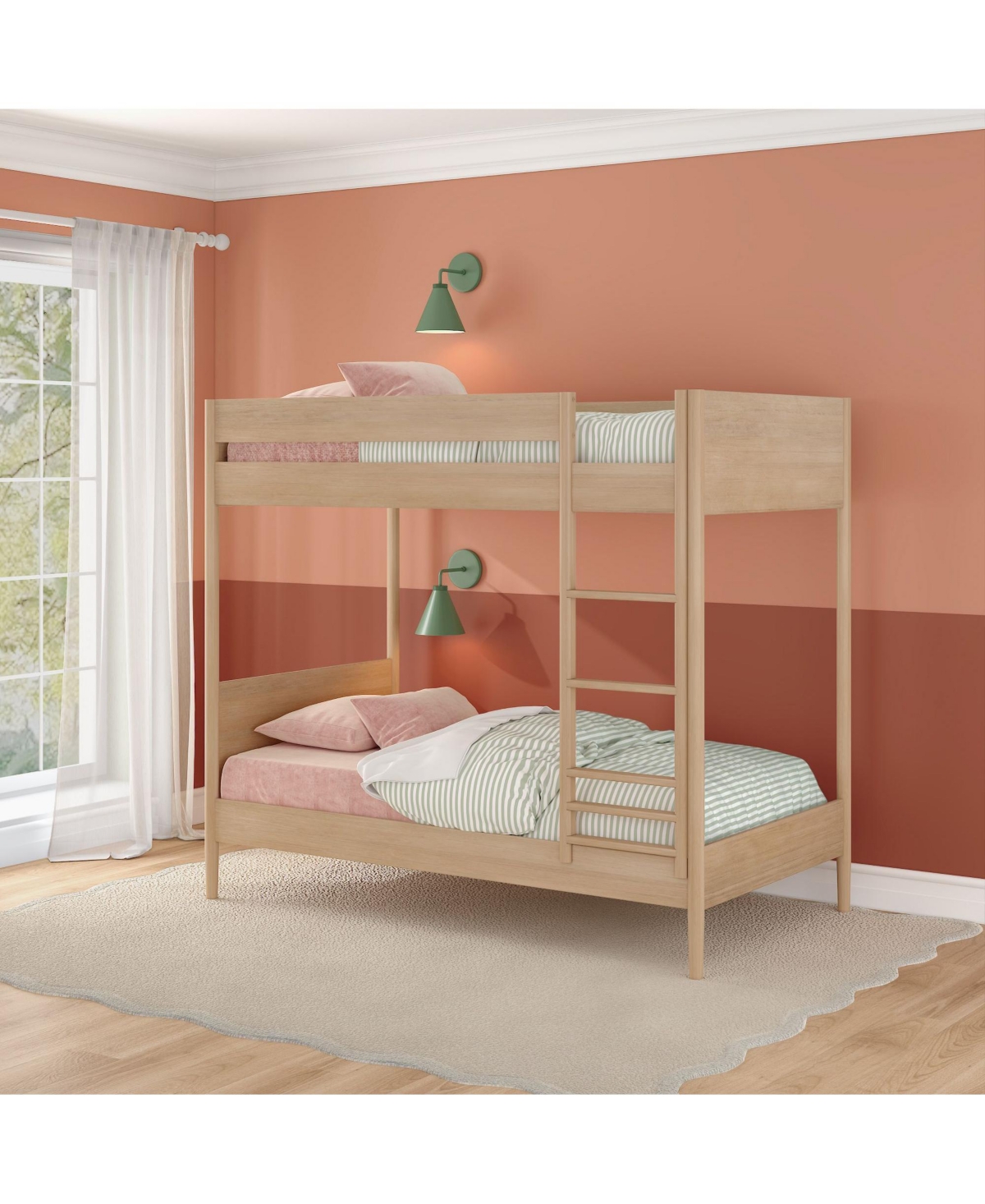 Click here for Max & Lily Harbor Twin/Twin Bunk - Blonde prices