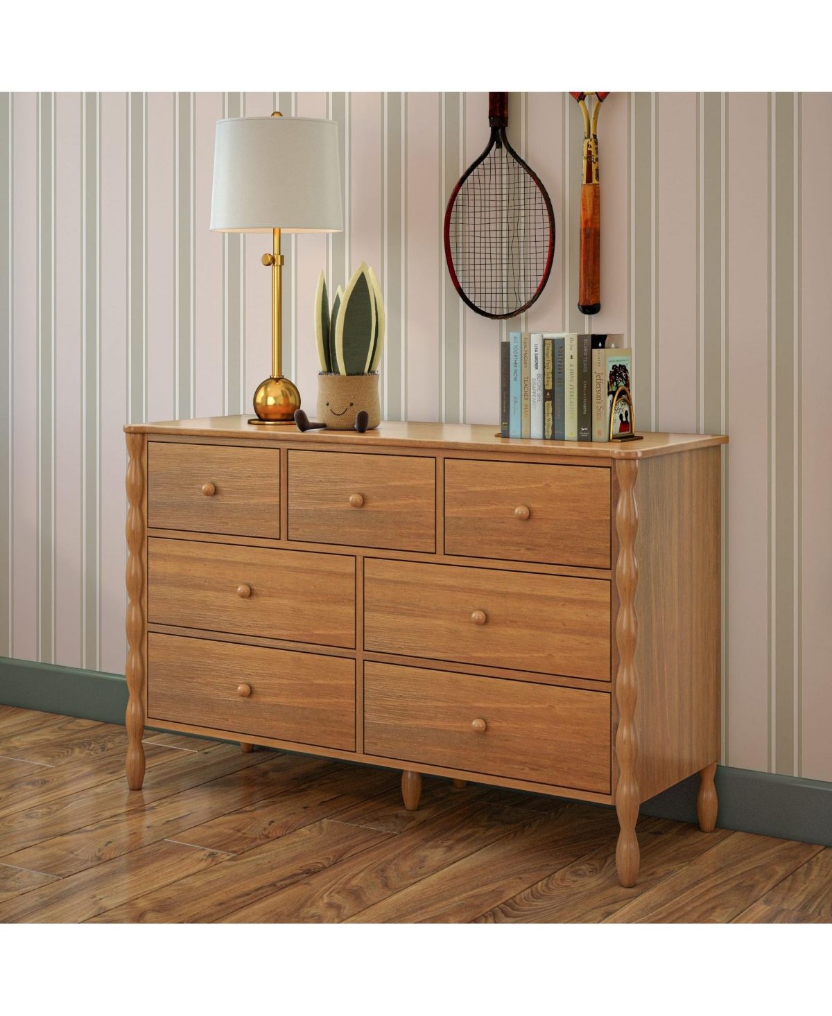 Click here for Max and Lily Jenny Lind 3 over 4 Drawer Dresser -... prices