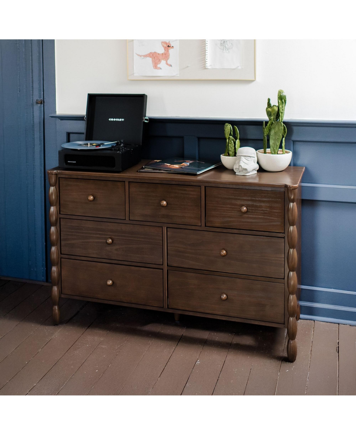 Click here for Max and Lily Jenny Lind 3 over 4 Drawer Dresser -... prices