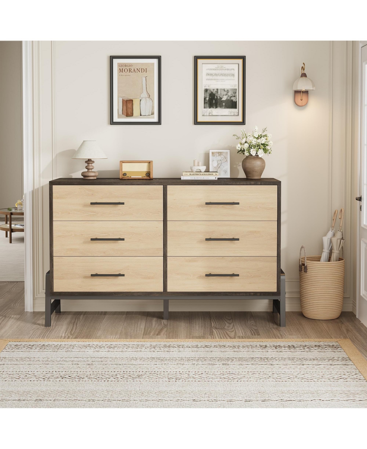 Click here for gaomon 6 Drawer Dresser for Bedroom  Freestanding... prices