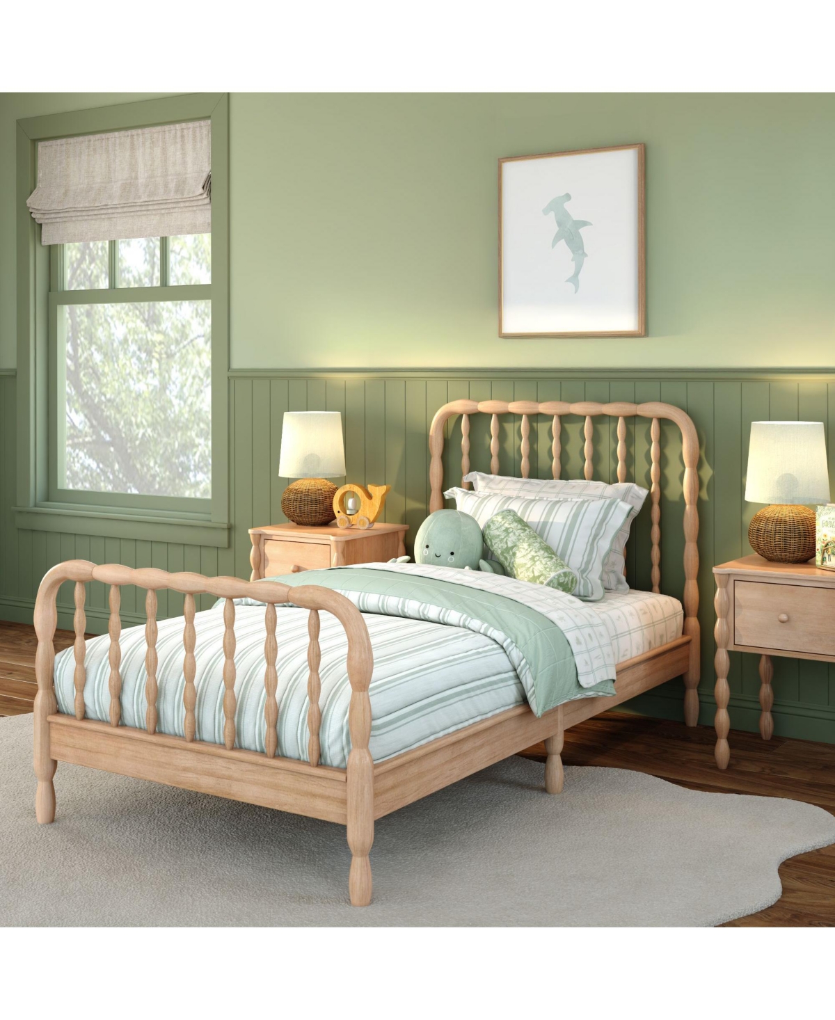 Click here for Max & Lily Jenny Lind Twin Bed - Blonde prices