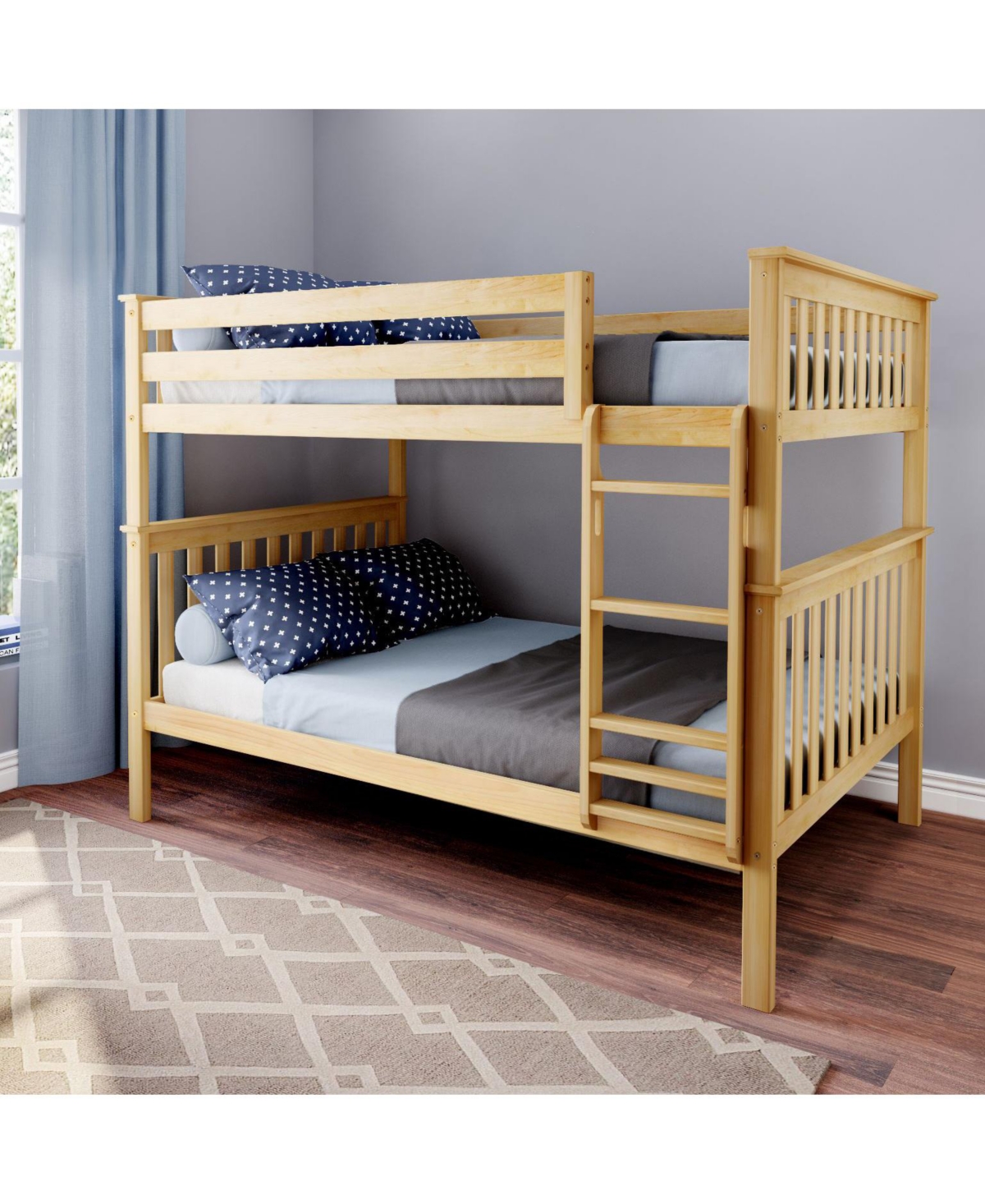 Click here for Max and Lily Full over Full Bunk Bed for Kids  Sol... prices