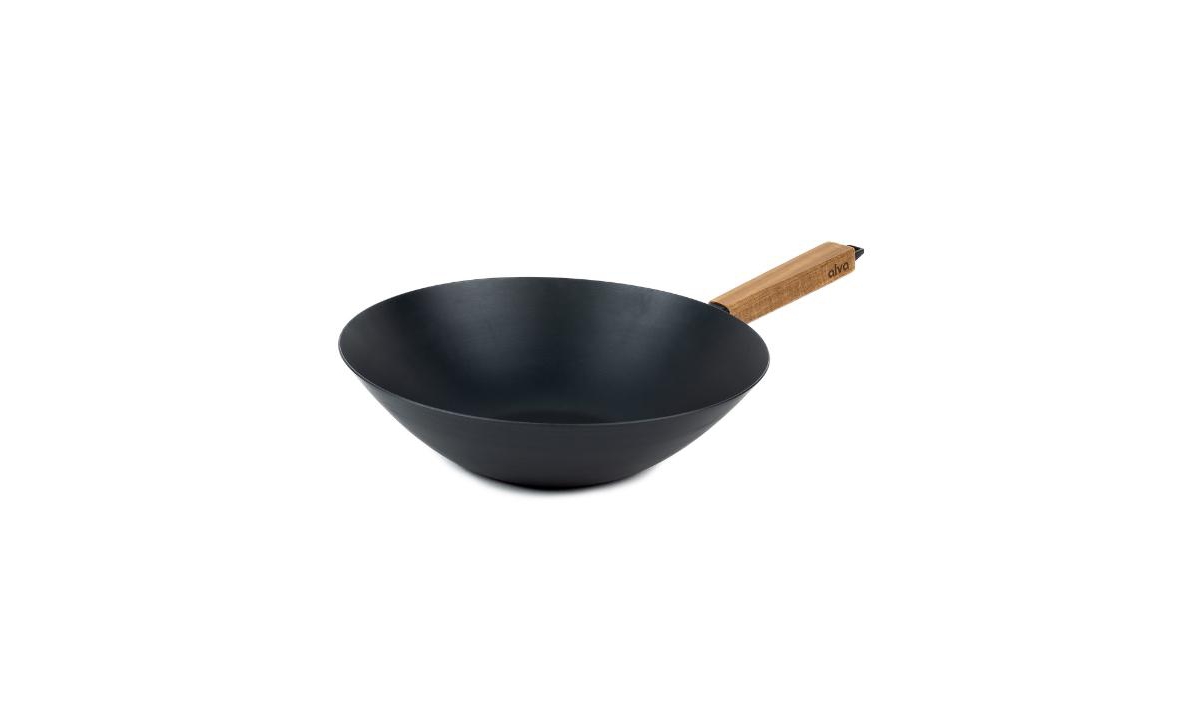 Click here for Alva Forest 12” Carbon Steel Wok Pan - Stay... prices