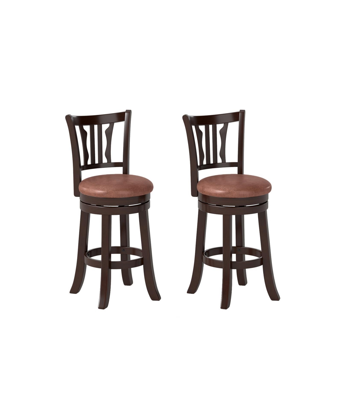 Click here for Slickblue Set of 2 Counter Height Bar Stools with... prices