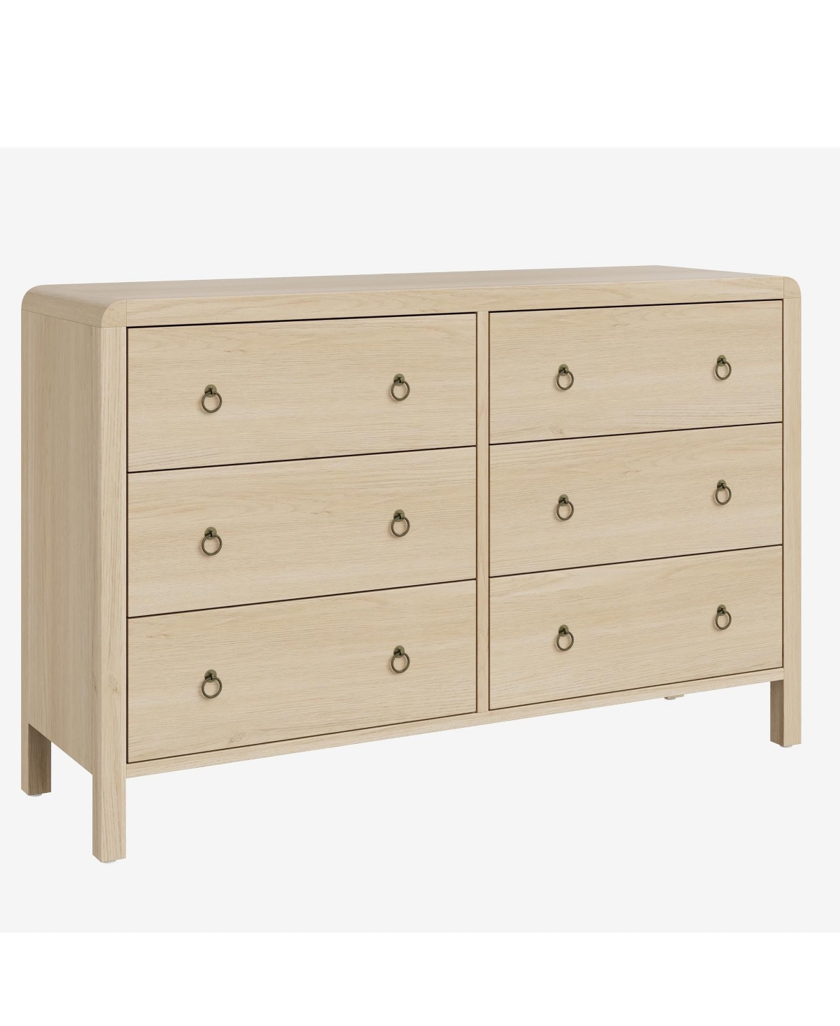 Click here for gaomon 6 Drawer Dresser for Bedroom  Wood Dresser... prices
