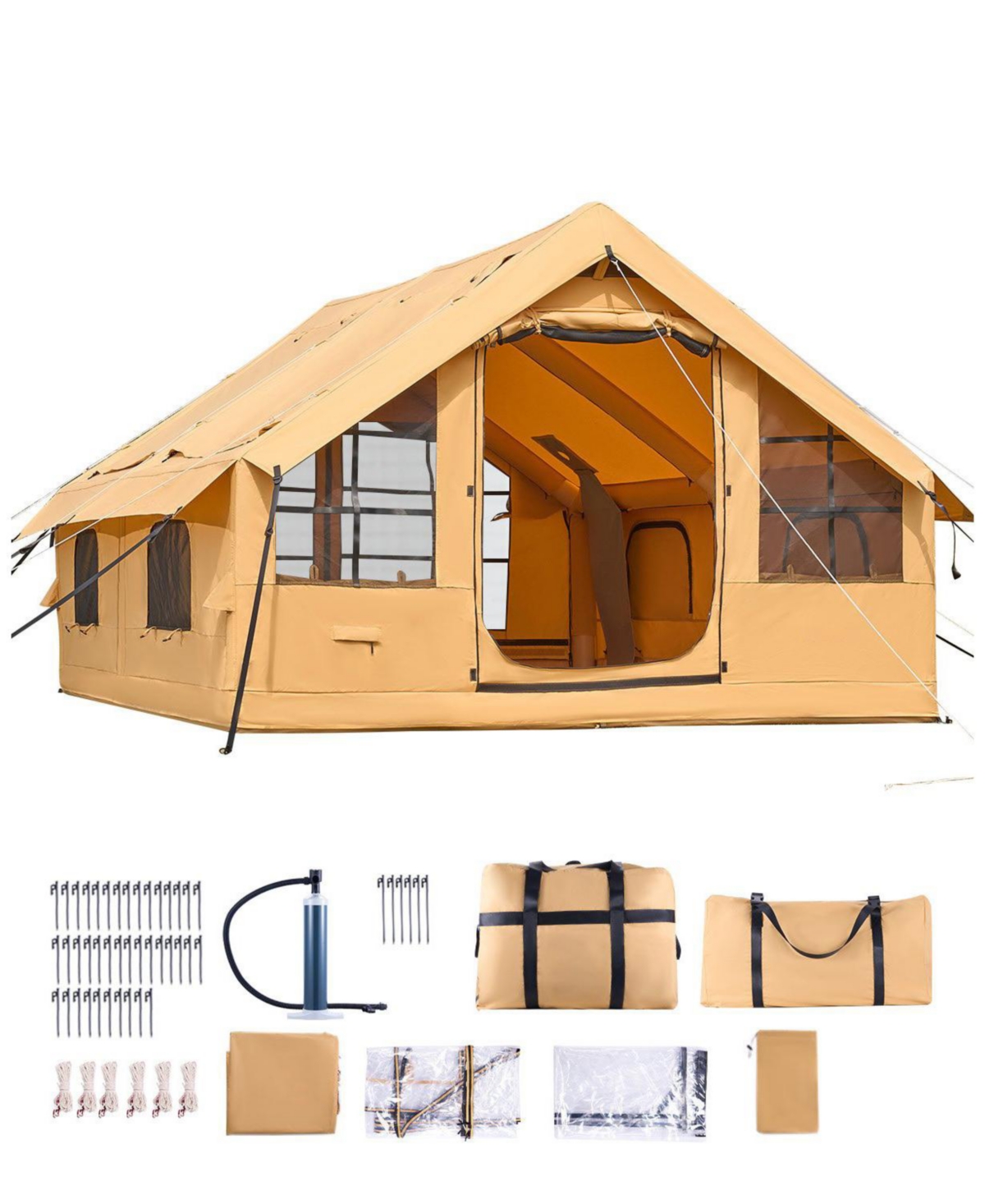Click here for Mecale 5 to 8 Person Inflatable Glamping Tent with... prices