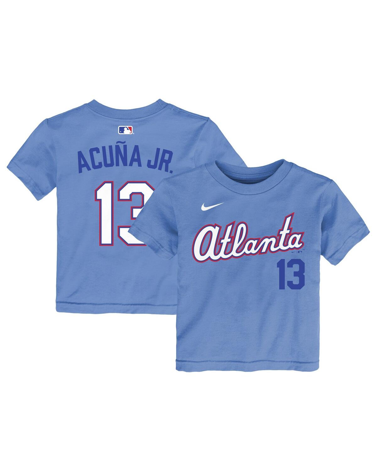 Click here for Nike Toddler Ronald Acuna Jr. Powder Blue Atlanta... prices