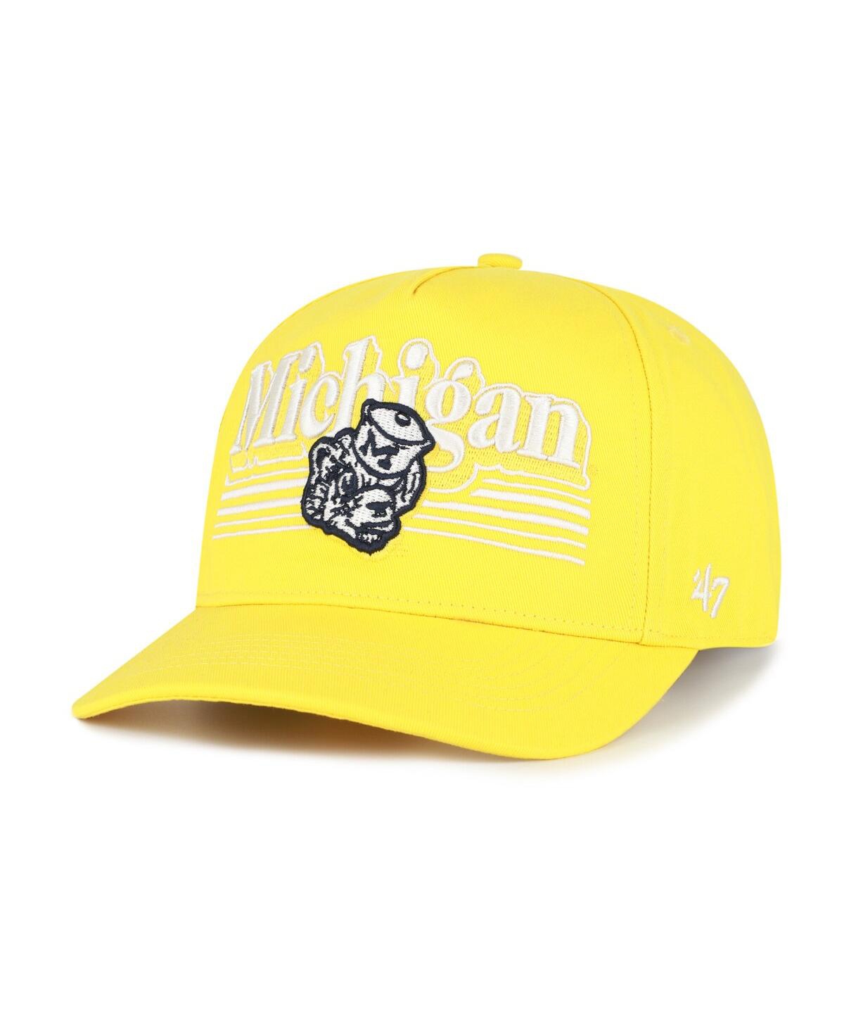 Click here for 47 Brand Mens Maize Michigan Wolverines Script Fad... prices