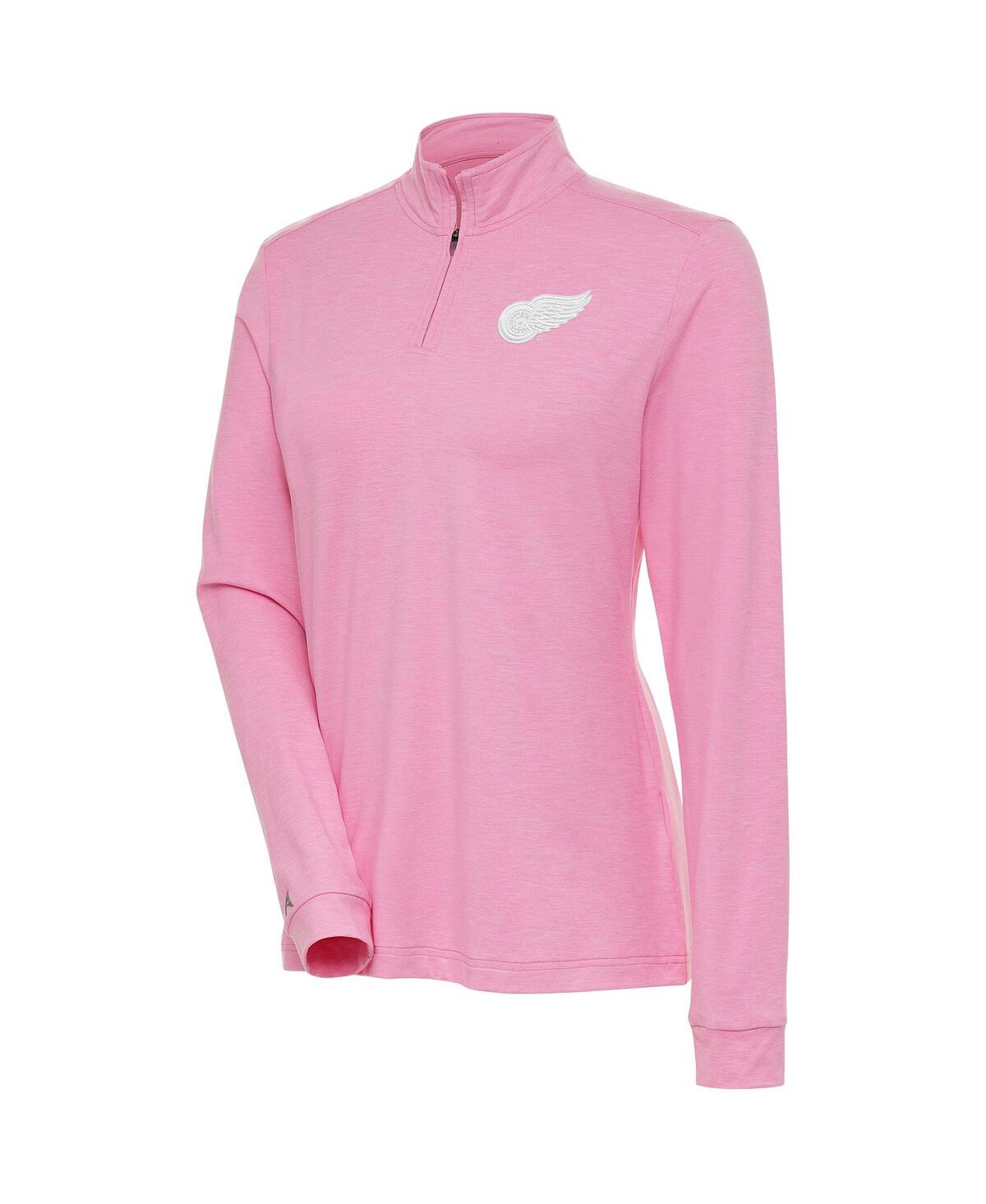Click here for Antigua Womens Pink Detroit Red Wings White Logo M... prices