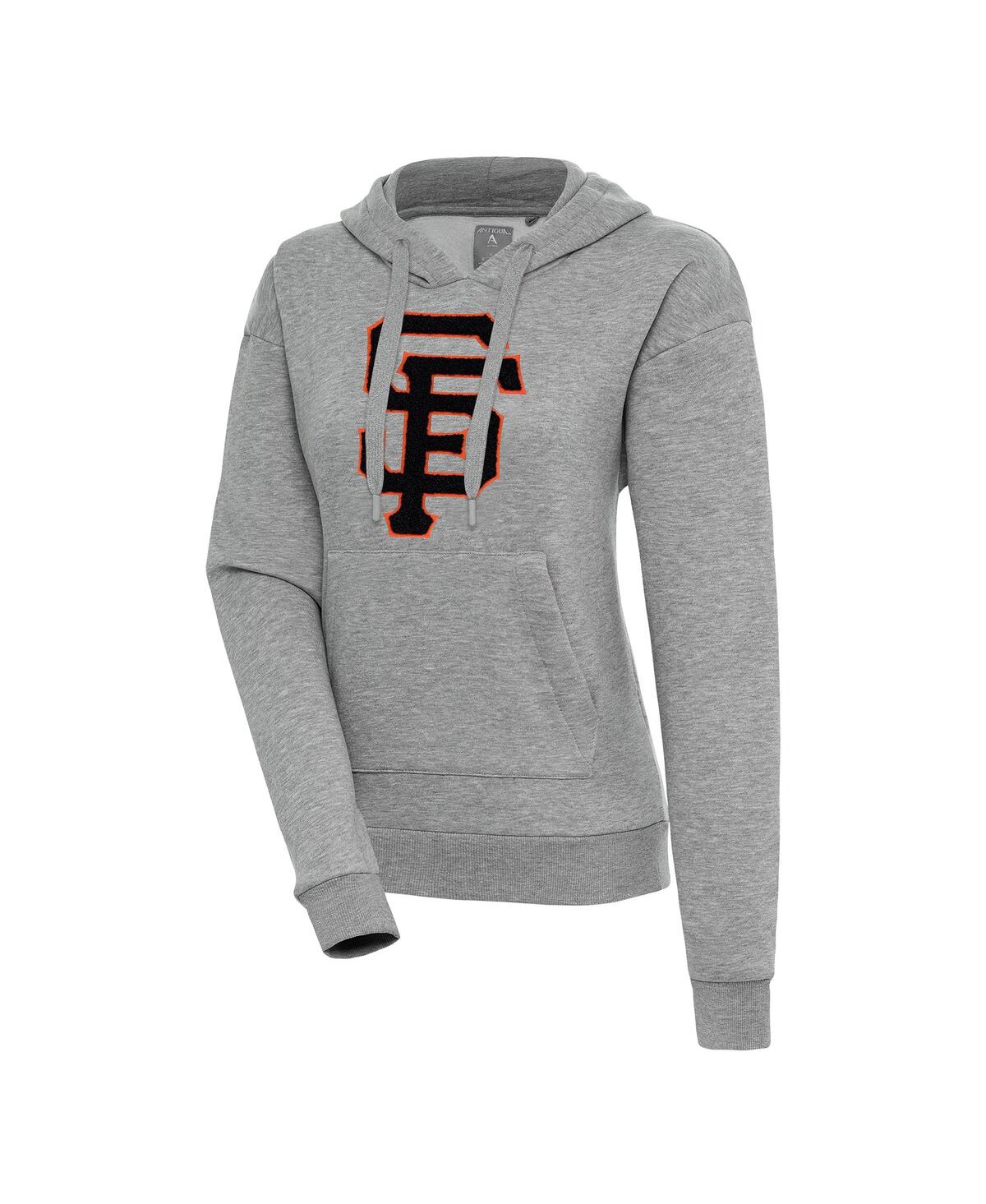 Click here for Antigua Womens Heather Gray San Francisco Giants V... prices