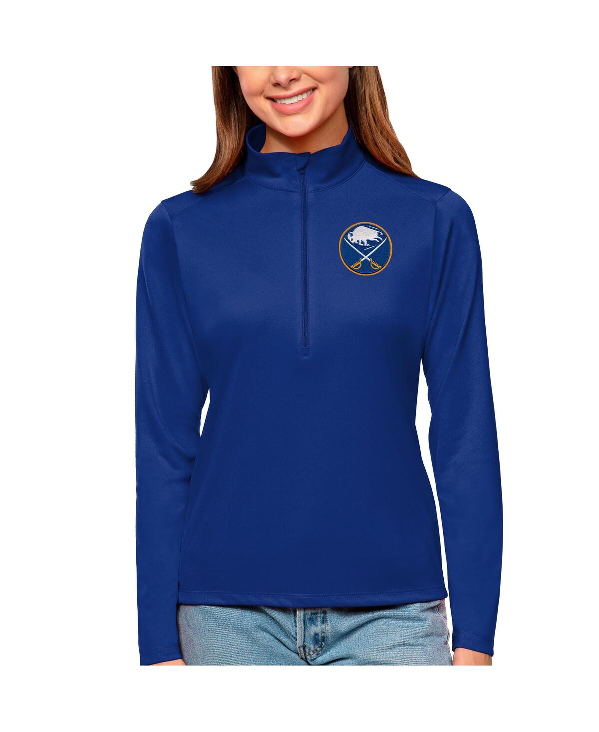 Click here for Antigua Womens Royal Buffalo Sabres Tribute Quarte... prices