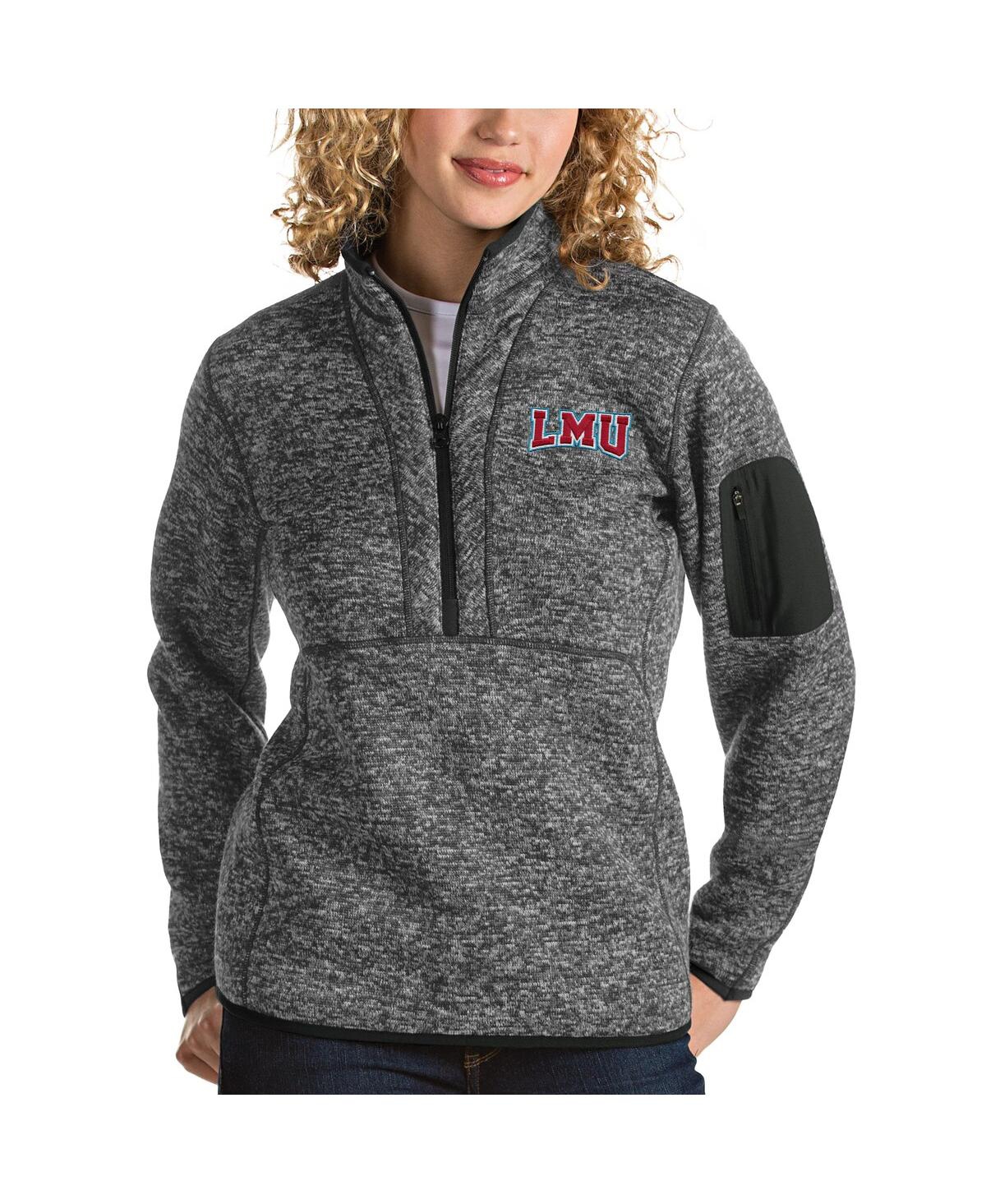 Click here for Antigua Womens Heather Black Loyola Marymount Lion... prices