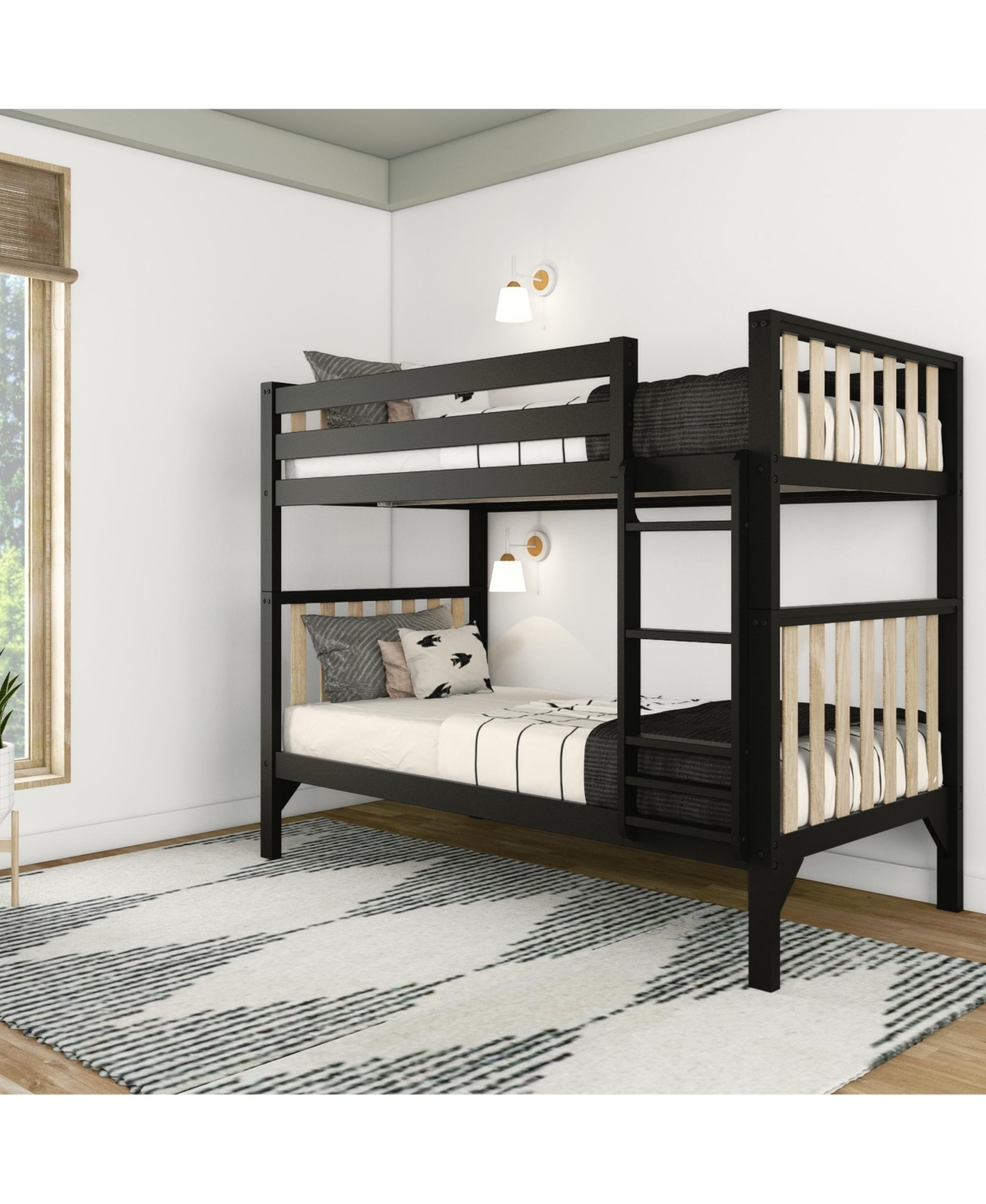 Click here for Max and Lily Bunk Bed  Scandinavian Solid Wood Twi... prices