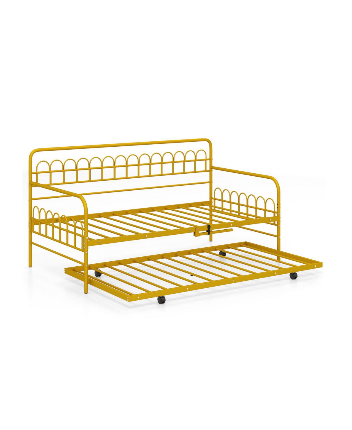 Click here for Slickblue Upholstered Twin Daybed with Curved Back... prices