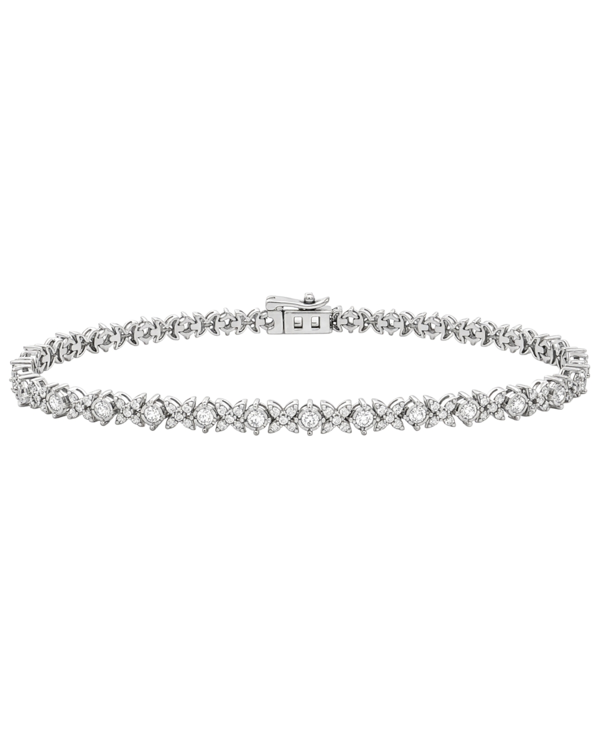 Click here for Wrapped in Love Diamond Bracelet (2 ct. t.w.) in S... prices
