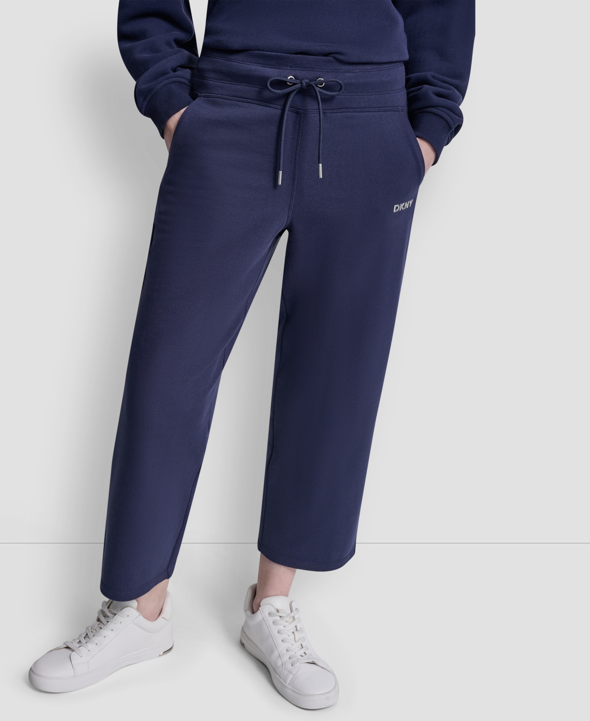 Click here for Dkny Sport Womens Metallic Bubble Logo Crop Pants... prices