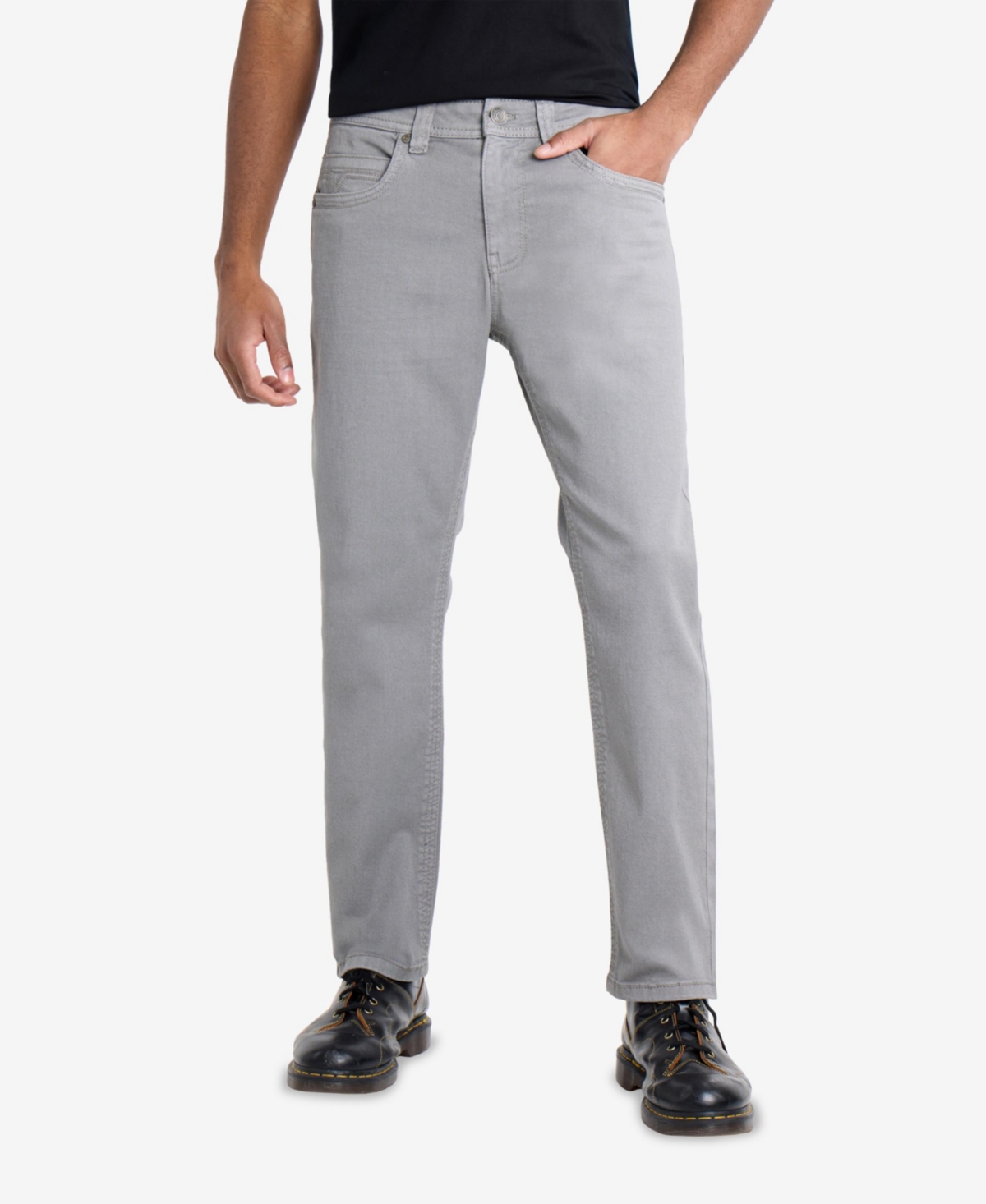 Click here for Cultura Mens Saddle Stitch Color Denim Jeans - Lig... prices