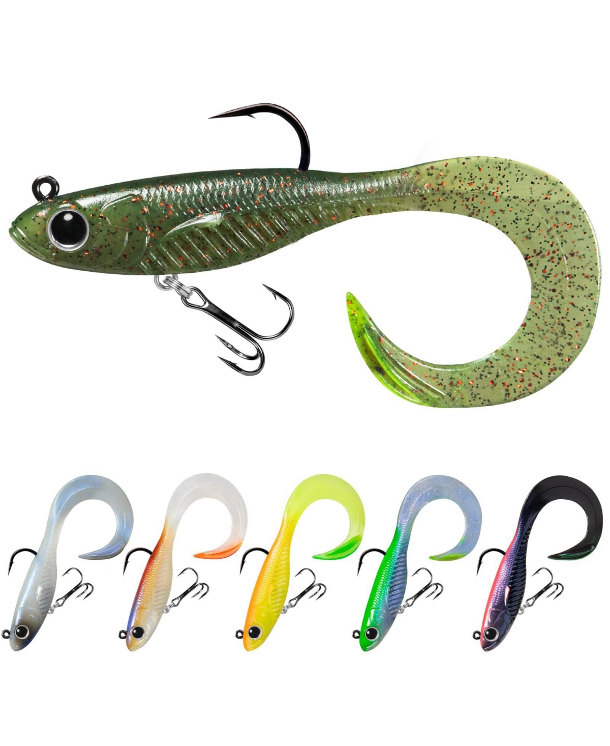 Click here for Gnuadz Easy Catch Pre-rigged Soft Tpe Swimbaits Ba... prices