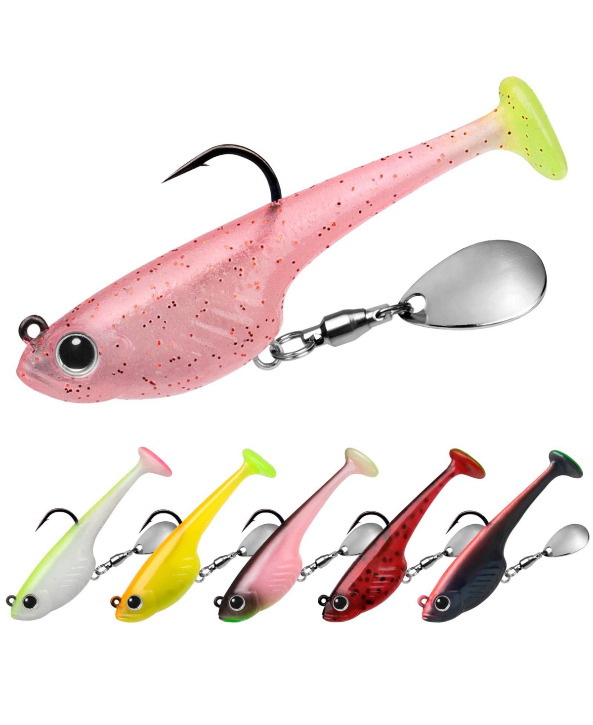 Click here for Gnuadz Easy Catch Pre-rigged Soft Tpe Swimbaits Ba... prices