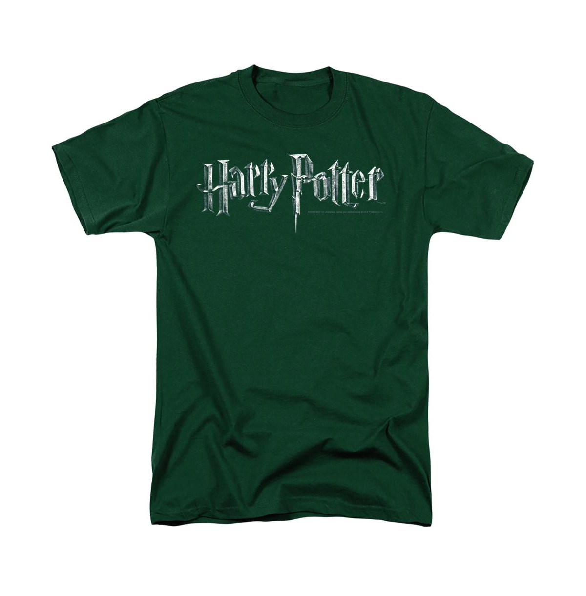 Click here for Harry Potter Mens Logo T-Shirt - Hunter green prices