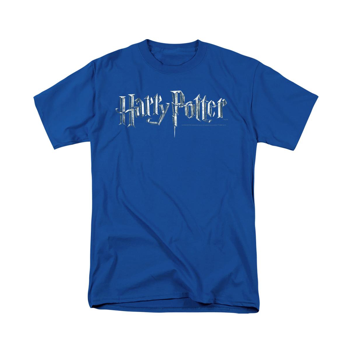 Click here for Harry Potter Mens Logo T-Shirt - Royal prices