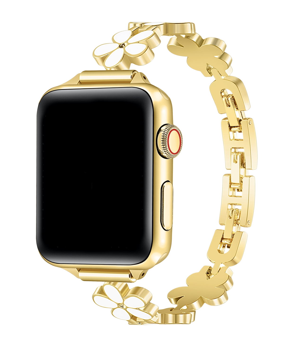 Click here for Posh Tech Daisy Band for Apple Watch - White/Gold prices