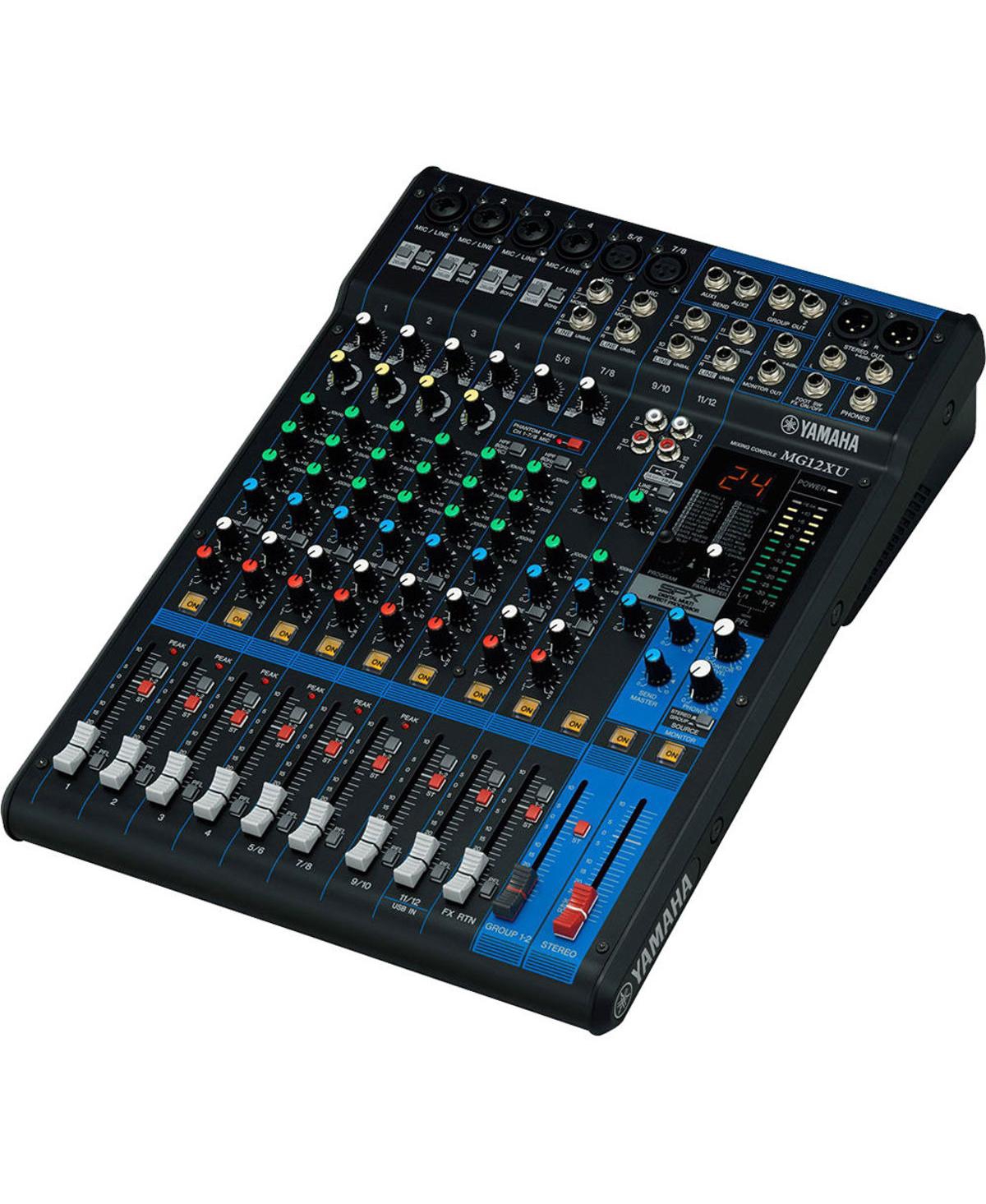 Click here for Yamaha MG12XU 12-Input Mixer - Black prices