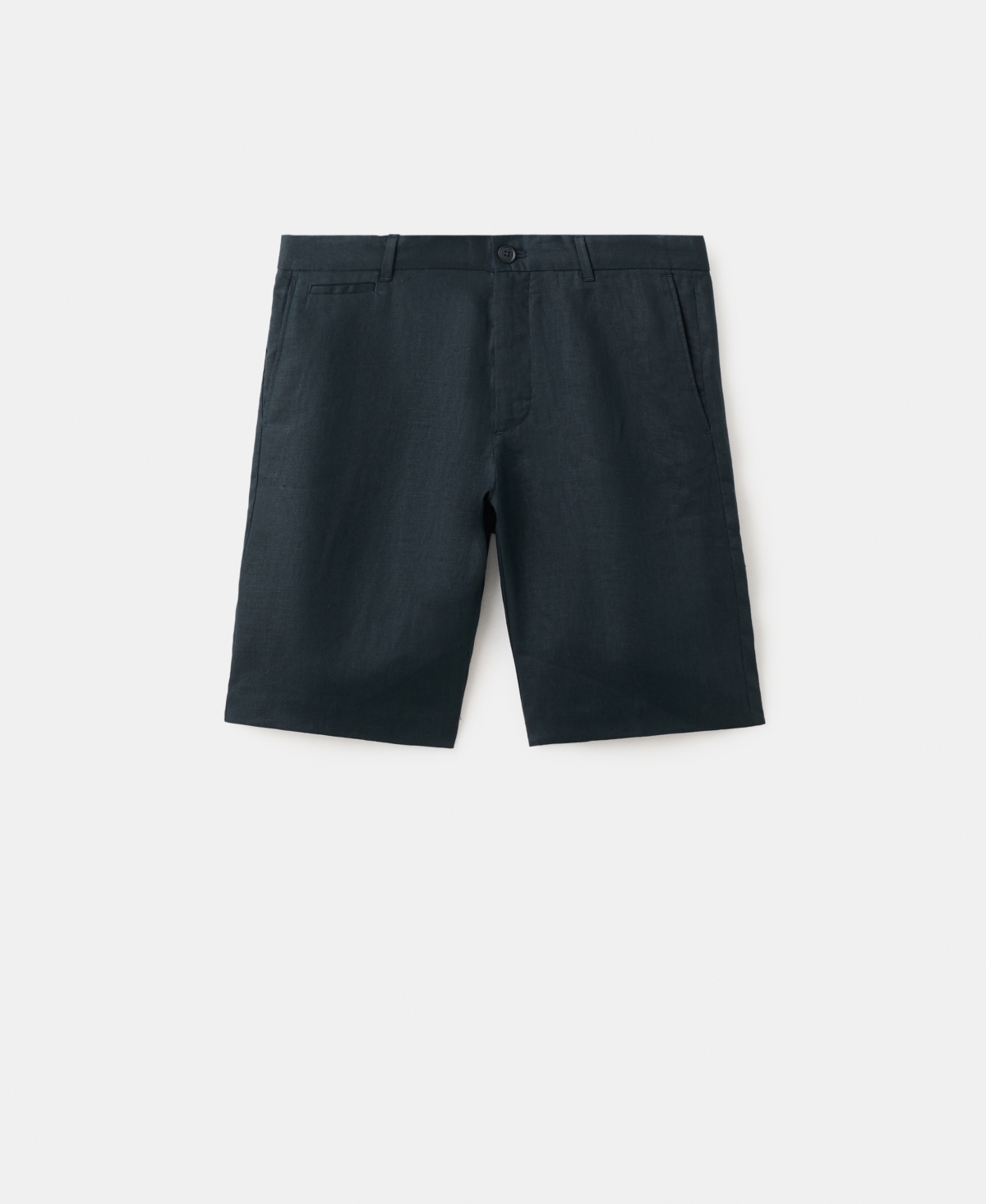 Click here for Mango Mens Slim-Fit 9.84 Bermuda Shorts - Navy prices
