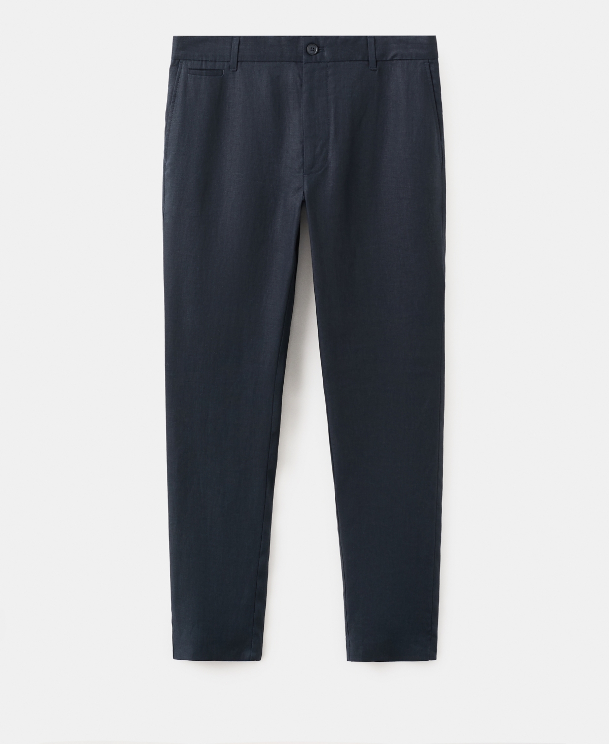Click here for Mango Mens Slim-Fit Pants - Navy prices