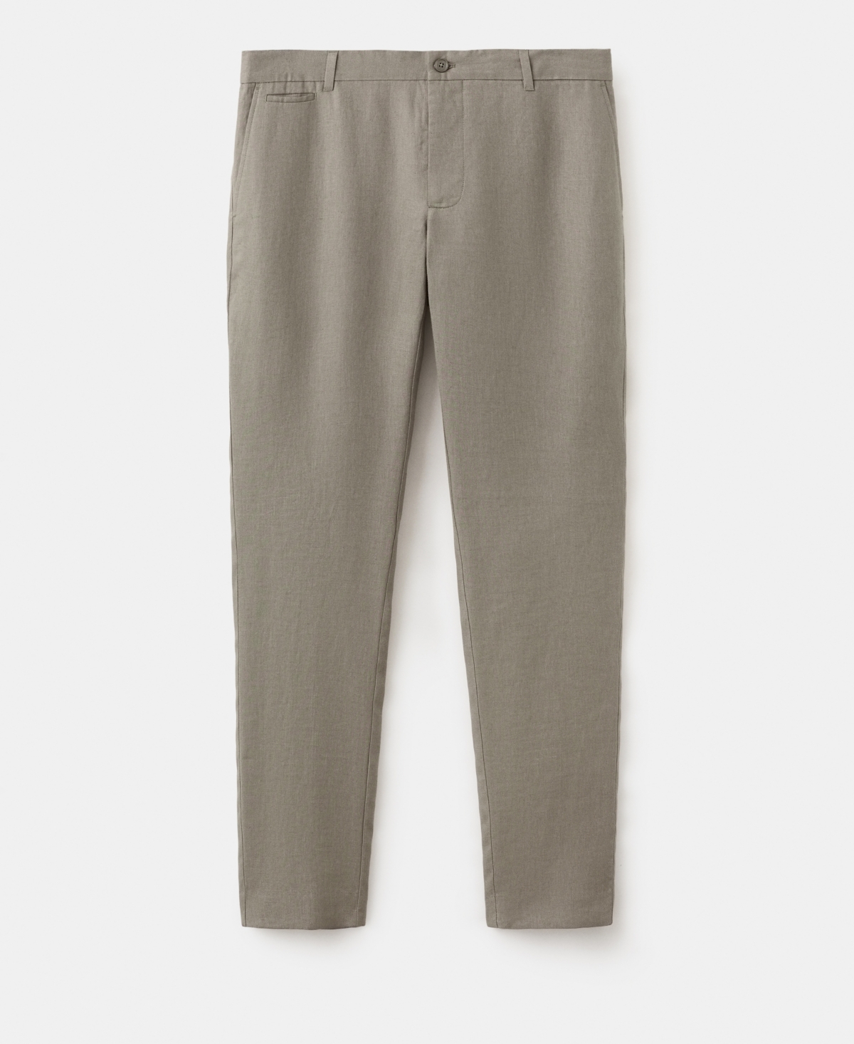 Click here for Mango Mens Slim-Fit Pants - Mink Grey prices