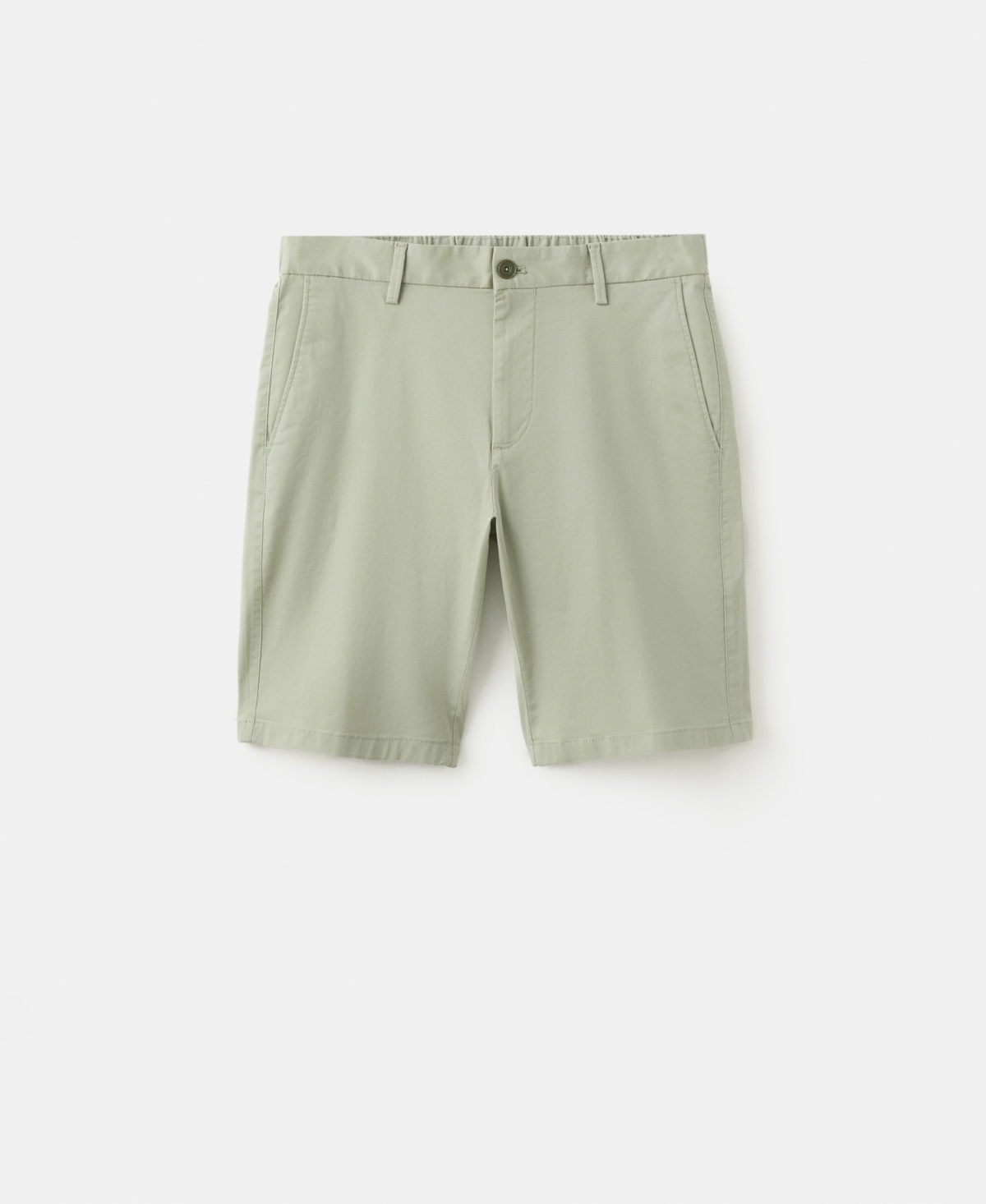 Click here for Mango Mens Slim-Fit Chino Cotton 10.12 Bermuda Sho... prices
