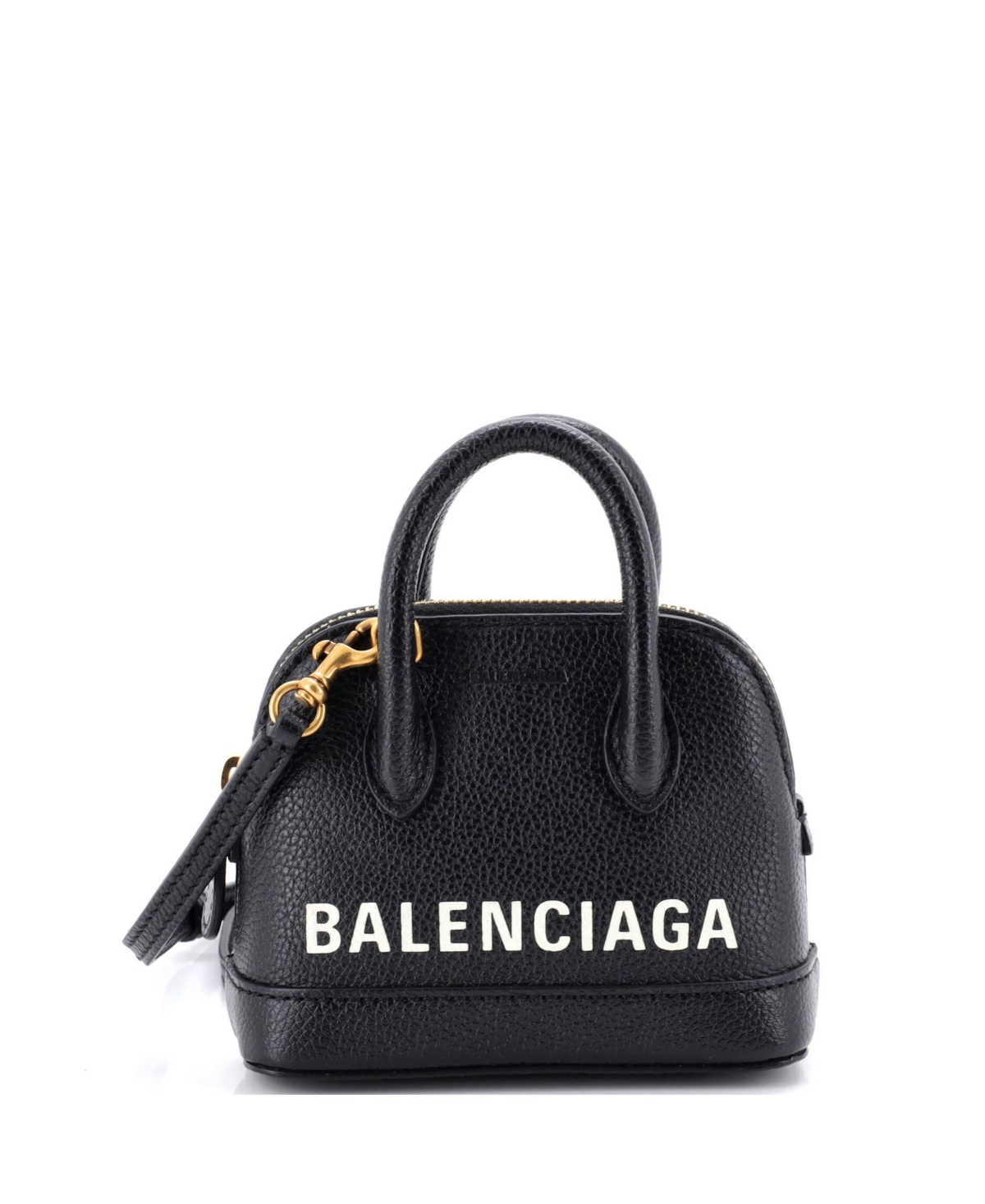 Click here for Pre-Owned Balenciaga Nano Logo Ville Bag Leather -... prices
